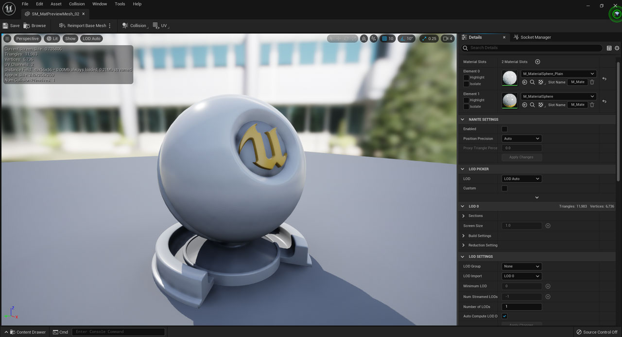 【UE5】3Dモデルの読み込み方法(インポート) | メタタイムCG