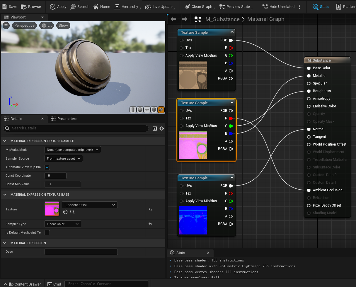【UE5】マテリアルの作り方 と テクスチャの使い方 | メタタイムCG