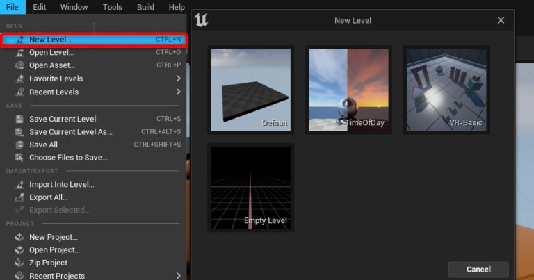 【UE5】レベル とは？概念やサブレベルなどを解説 | メタタイムCG