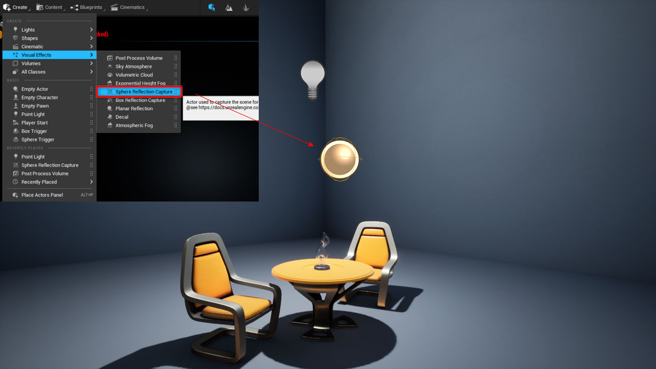 【UE5】ライティング と ライトベイク について ライトの基礎を解説 | メタタイムCG