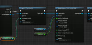 UE5 で Displacement(Height) mapを使う | メタタイムCG