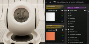 【UE5】Substrate Material の使い方 入門編 | メタタイムCG