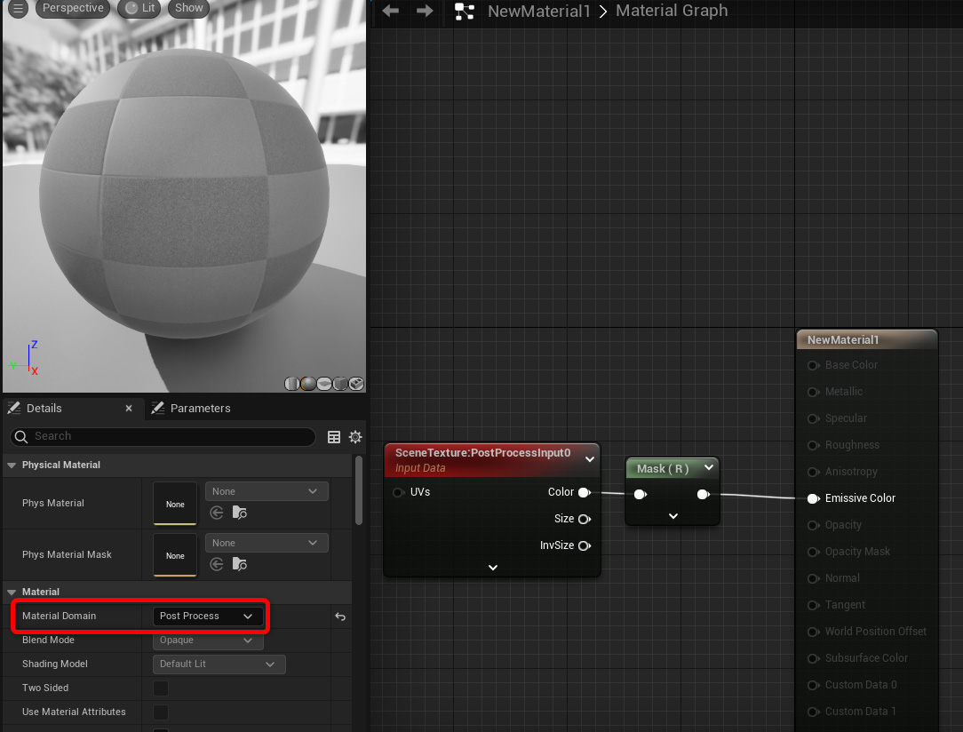 【UE5】 ポストプロセスの使い方 見た目の変化を画像とともに解説 | メタタイムCG